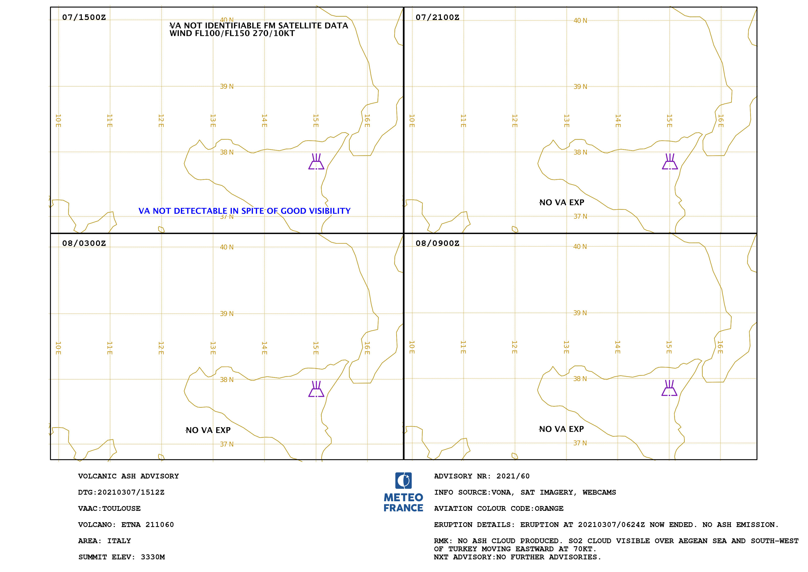 ETNA - 2021-03-07 15:12 utc · VAAC Toulouse